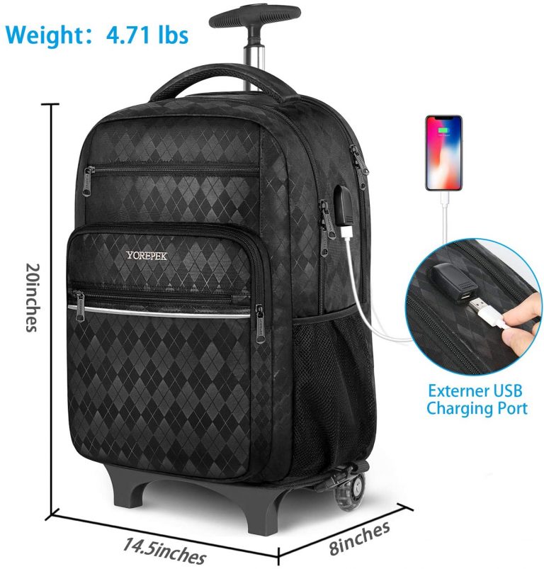 Top 10 Best Rolling Laptop Bags For Travel Reviews - Brand Review