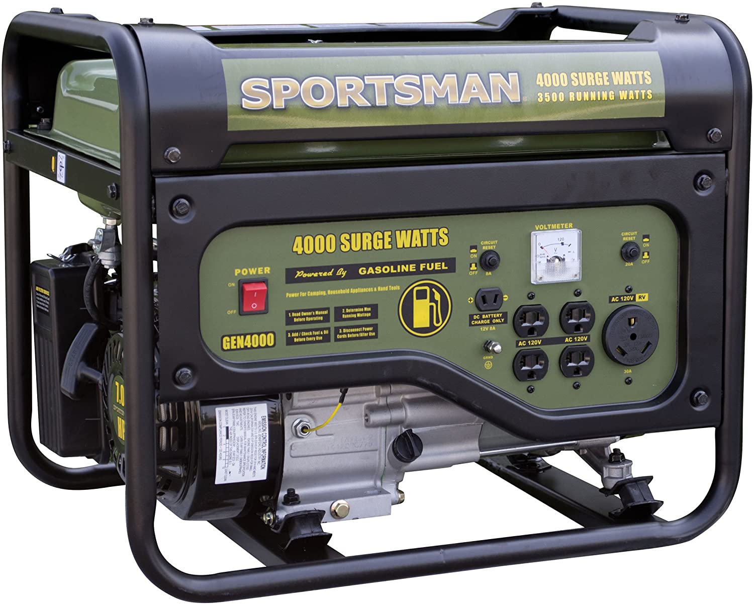 Top 10 Best 4000 Watt Generator Reviews - Brand Review