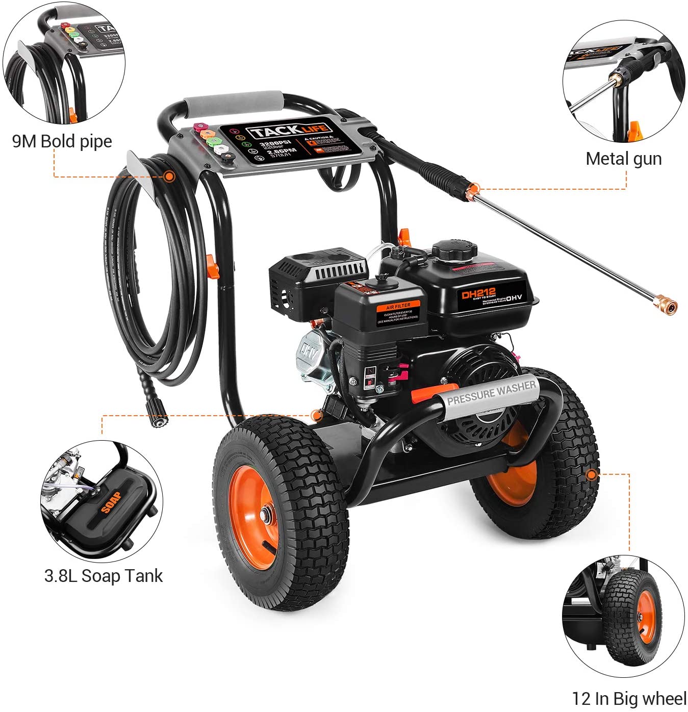 Top 10 Best Commercial Pressure Washer Reviews - Brand Review
