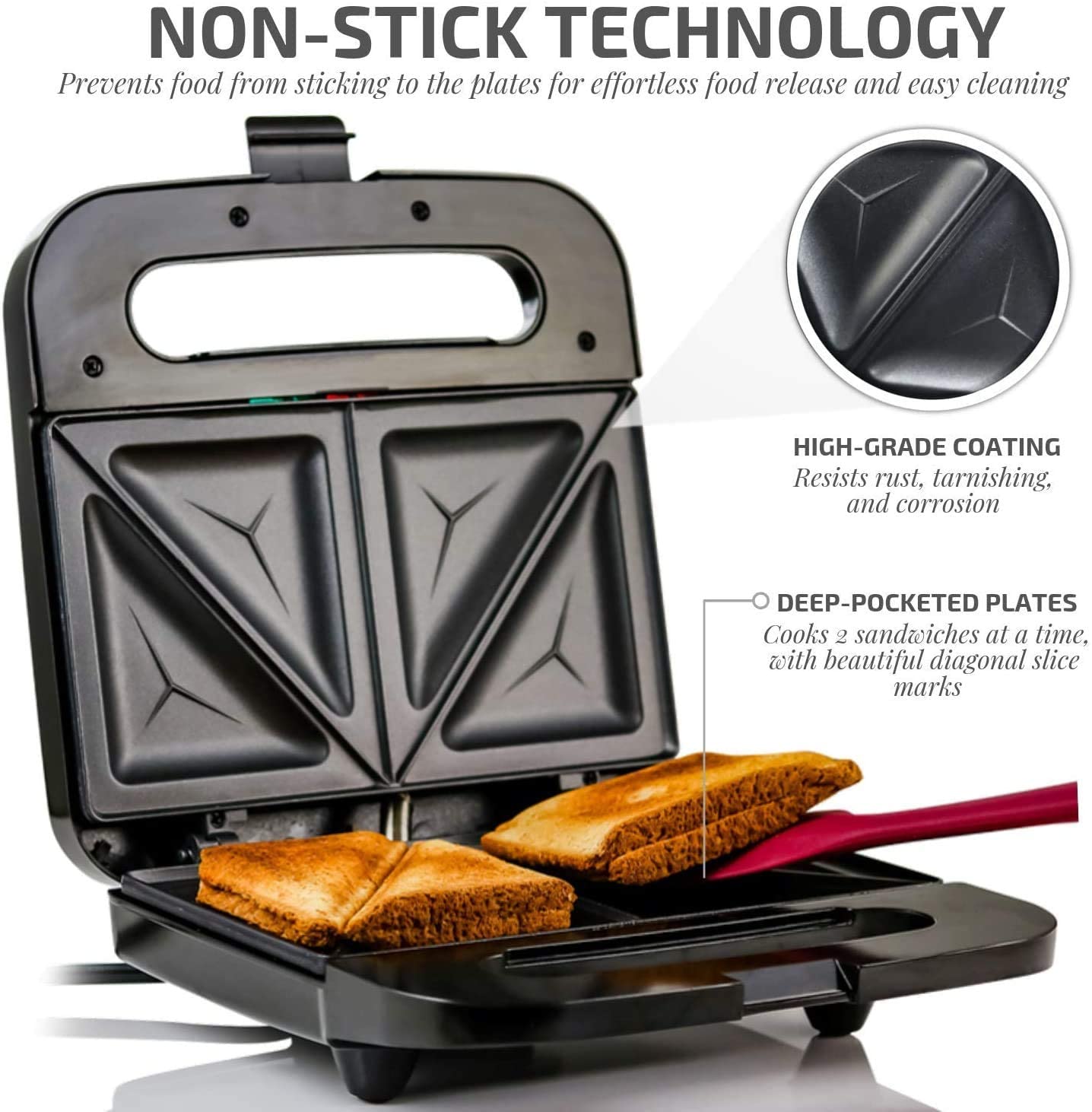 Top 10 Best Grilled Cheese Sandwich Makers Reviews - Brand Review