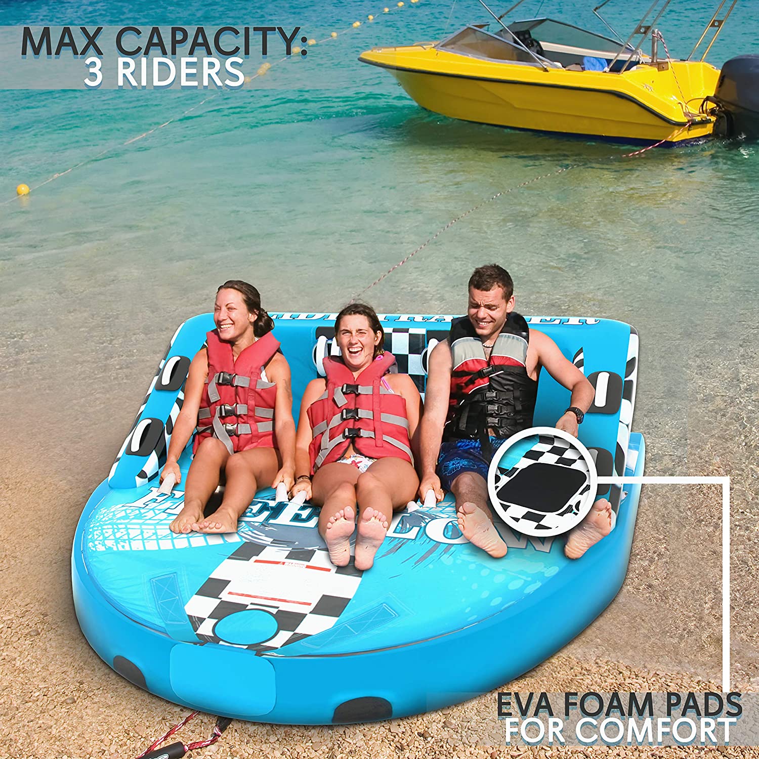 Top 10 Best 3 Person Towable Tube - Brand Review